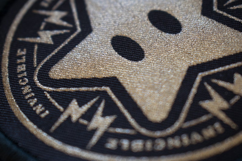 Invincible Mario Iron on Patch Embroidery Sew on Badge Gift | Etsy