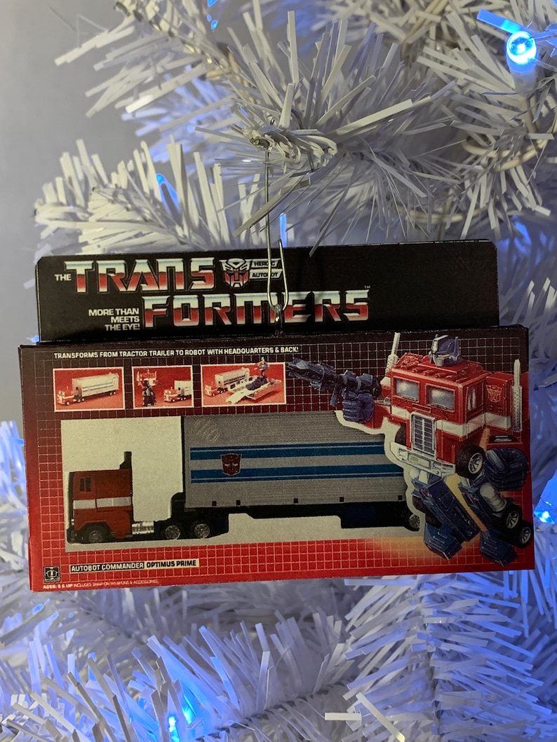 Vintage Original Hasbro G1 Transformers OPTIMUS PRIME Magnet Miniature ...