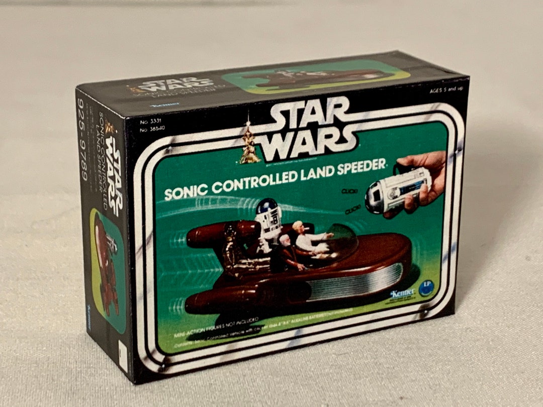 Vintage Original Kenner Star Wars Sonic Controlled LAND SPEEDER ...