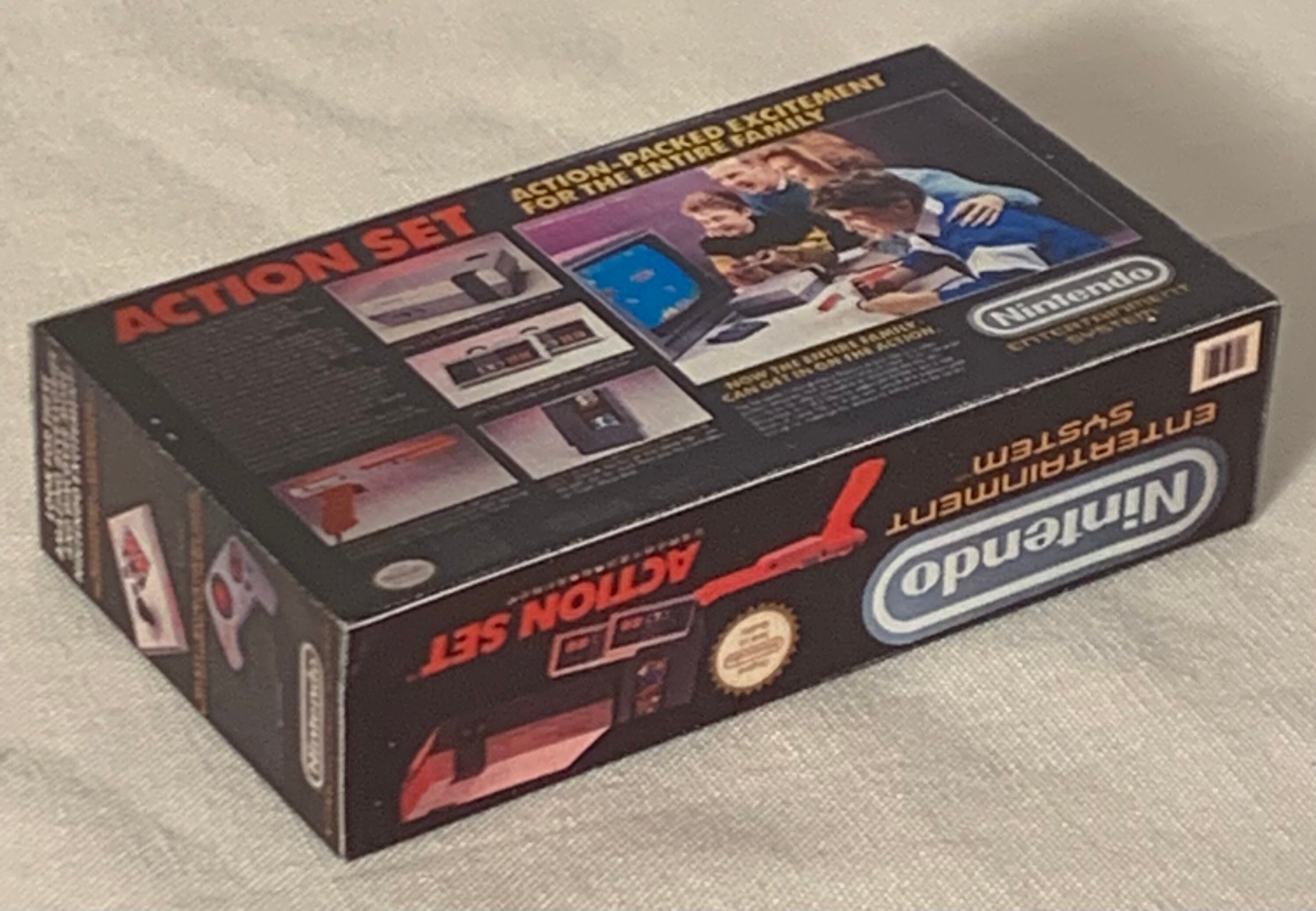 Vintage Original NES Nintendo Entertainment System Action Set ORANGE ...