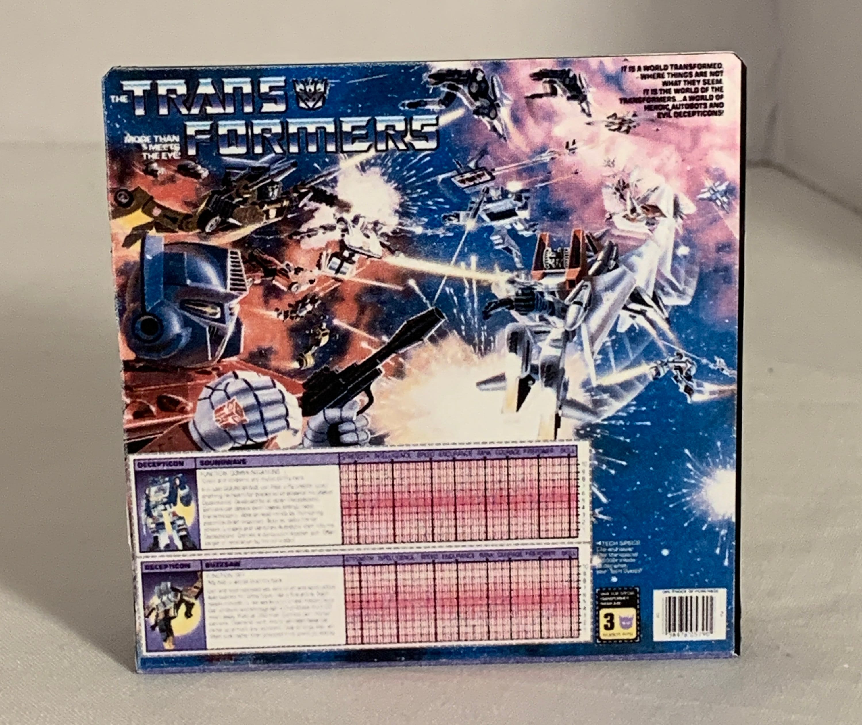 Vintage Original Hasbro G1 Transformers SOUNDWAVE Magnet Miniature Toy ...