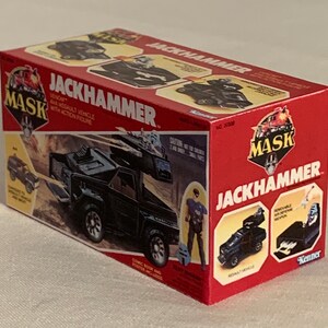 Vintage Original Kenner 1980s MASK Venom JACKHAMMER Miniature Toy Box ...