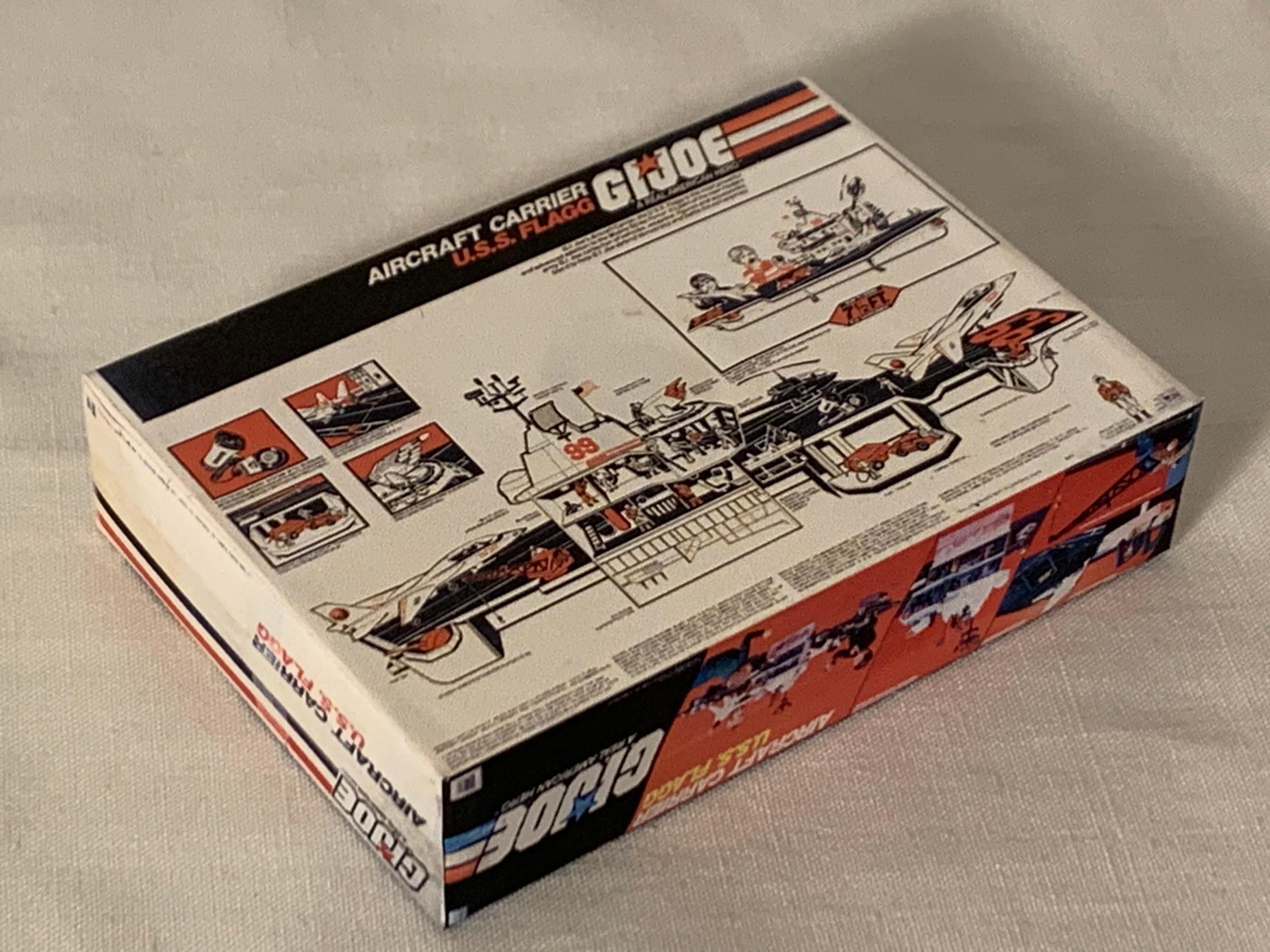 Vintage Original Hasbro 1980s G.I. Joe Aircraft Carrier U.S.S. FLAGG ...