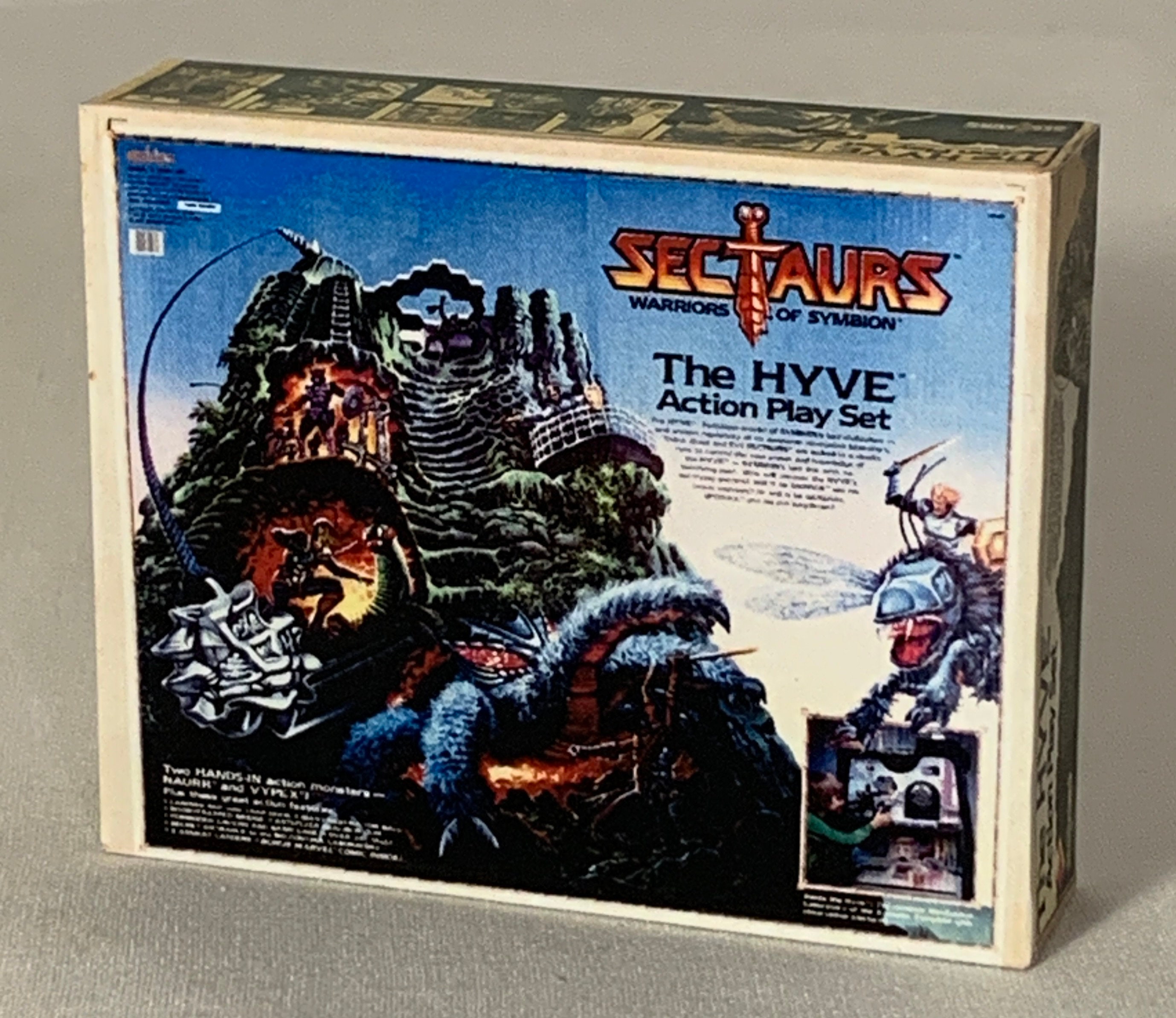 Vintage Original 1980s Remco SECTAURS the Hyve Action Play Set ...