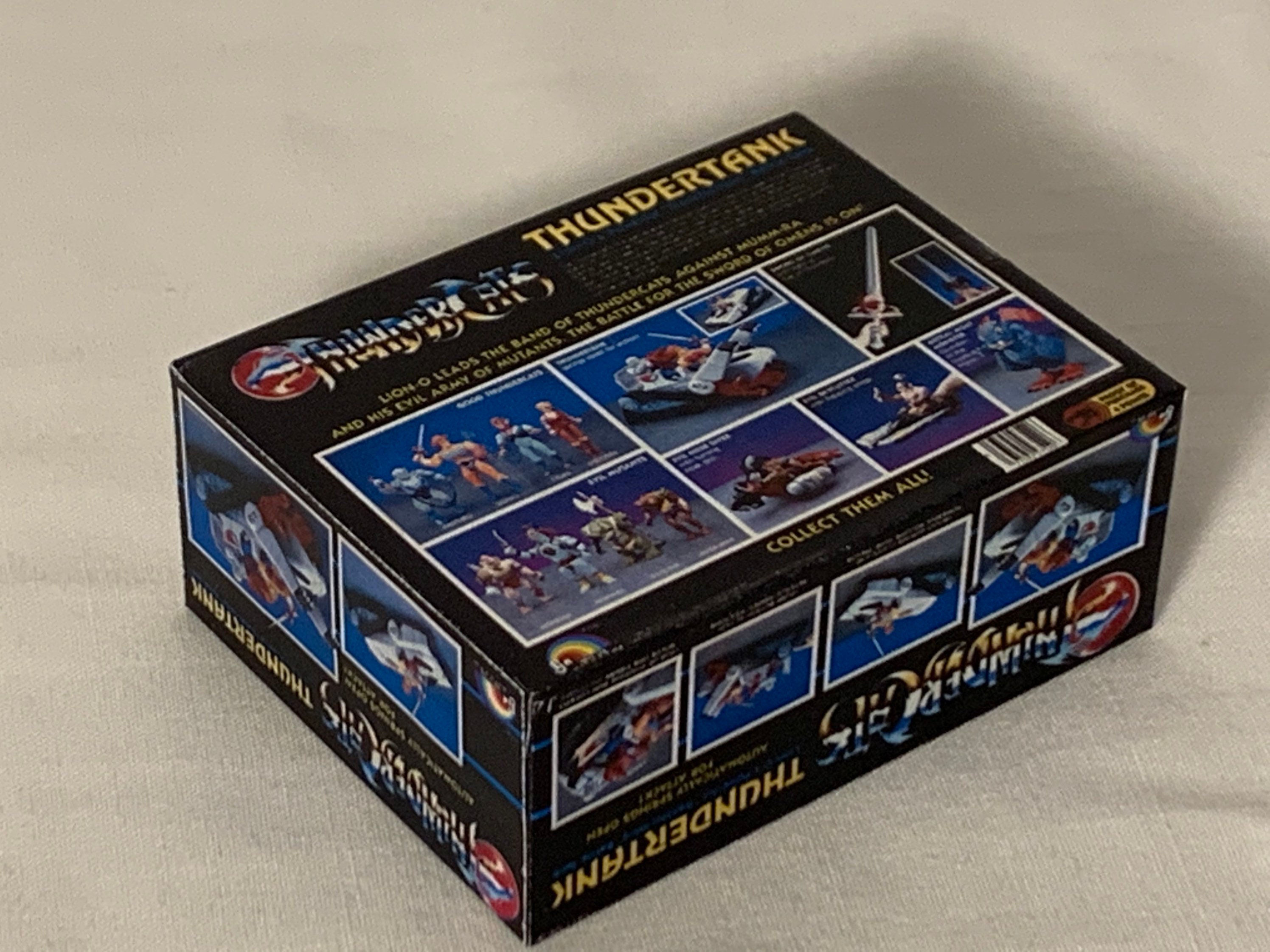 Vintage Original LJN Thundercats THUNDERTANK Miniature Toy Box - Etsy UK