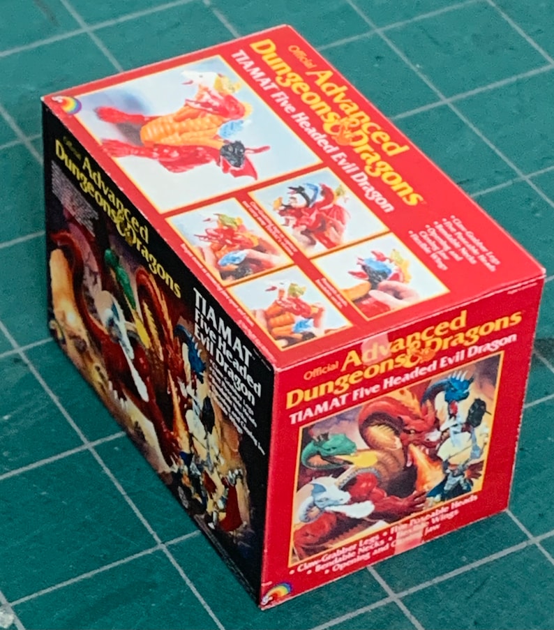 Vintage Original LJN TSR Miniature Dungeons & Dragons TIAMAT Evil ...