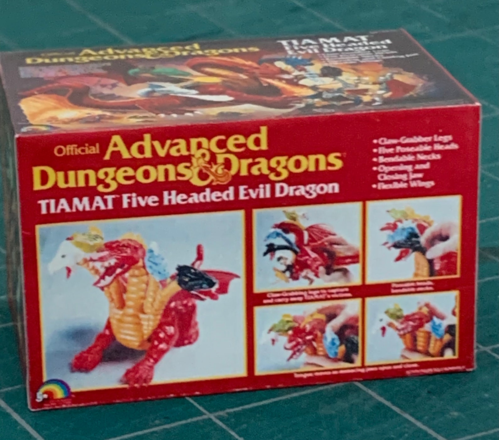 Vintage Original LJN TSR Miniature Dungeons & Dragons TIAMAT Evil ...