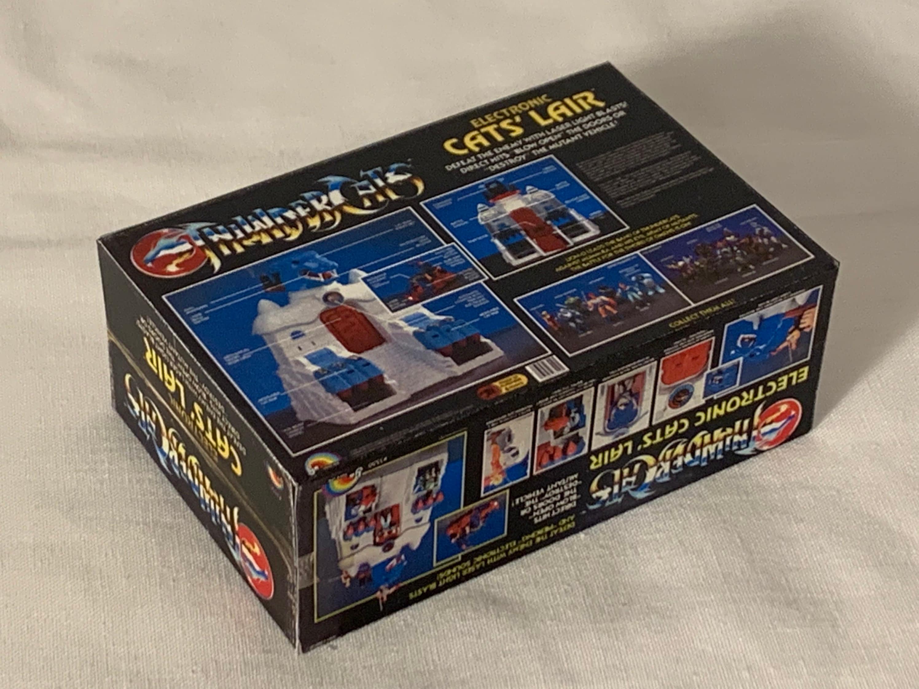 Vintage Original LJN Thundercats Electronic CAT'S LAIR Miniature Toy ...