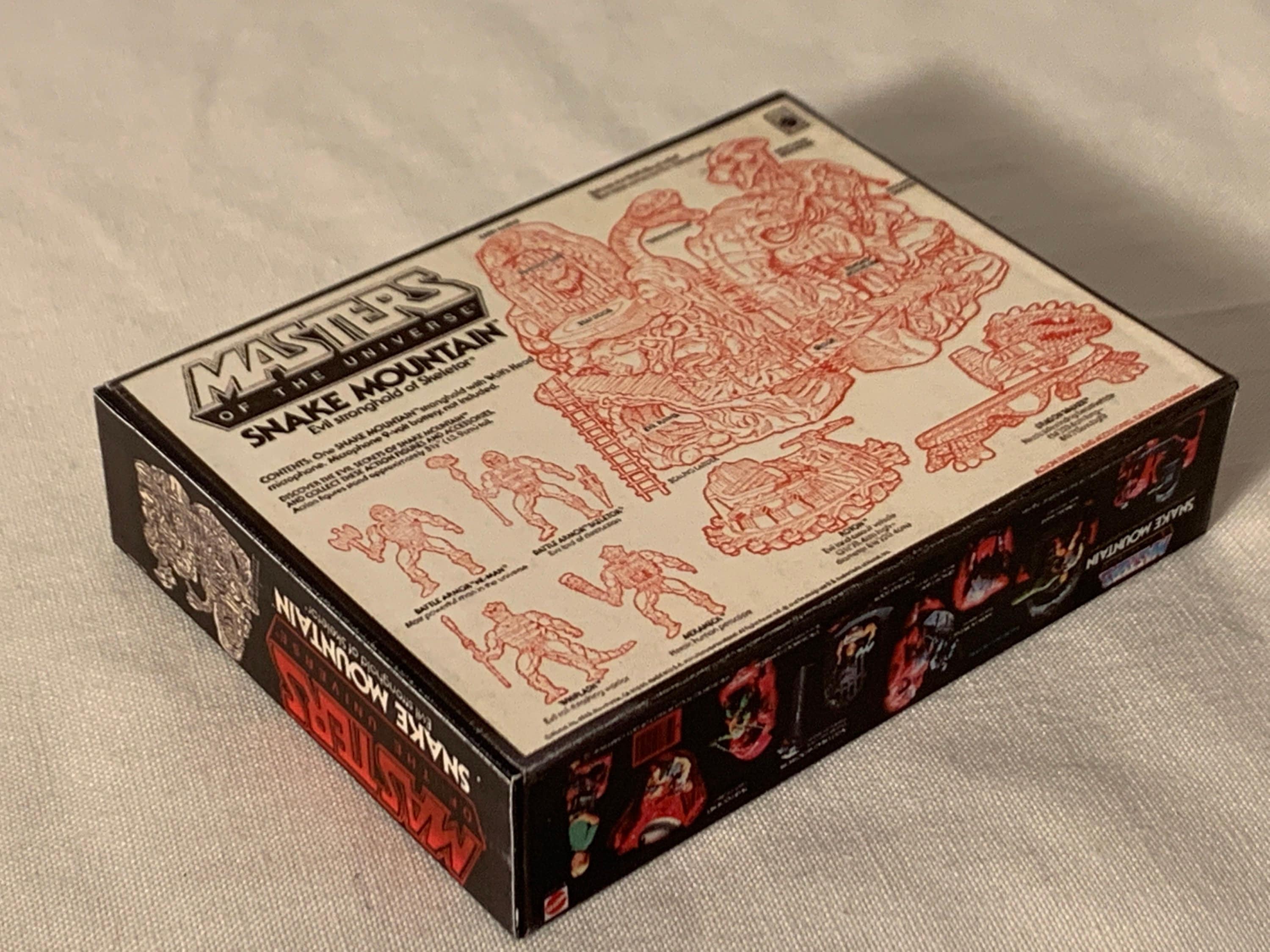 Vintage Original Mattel MOTU Masters of the Universe SNAKE MOUNTAIN ...