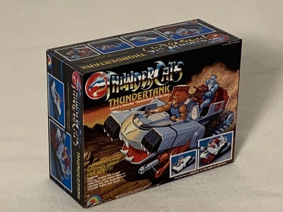 Vintage Original LJN Thundercats THUNDERTANK Miniature Toy Box - Etsy