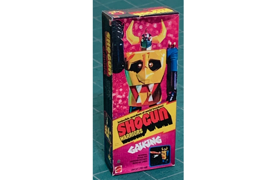 Vintage Original Mattel Shogun Warriors GAIKING Miniature Toy Box ...