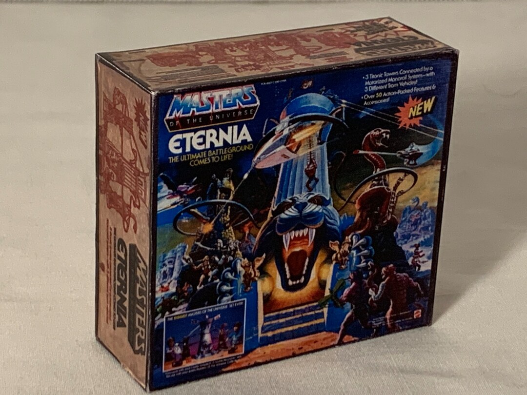 Vintage Original Mattel MOTU Masters of the Universe ETERNIA Miniature ...