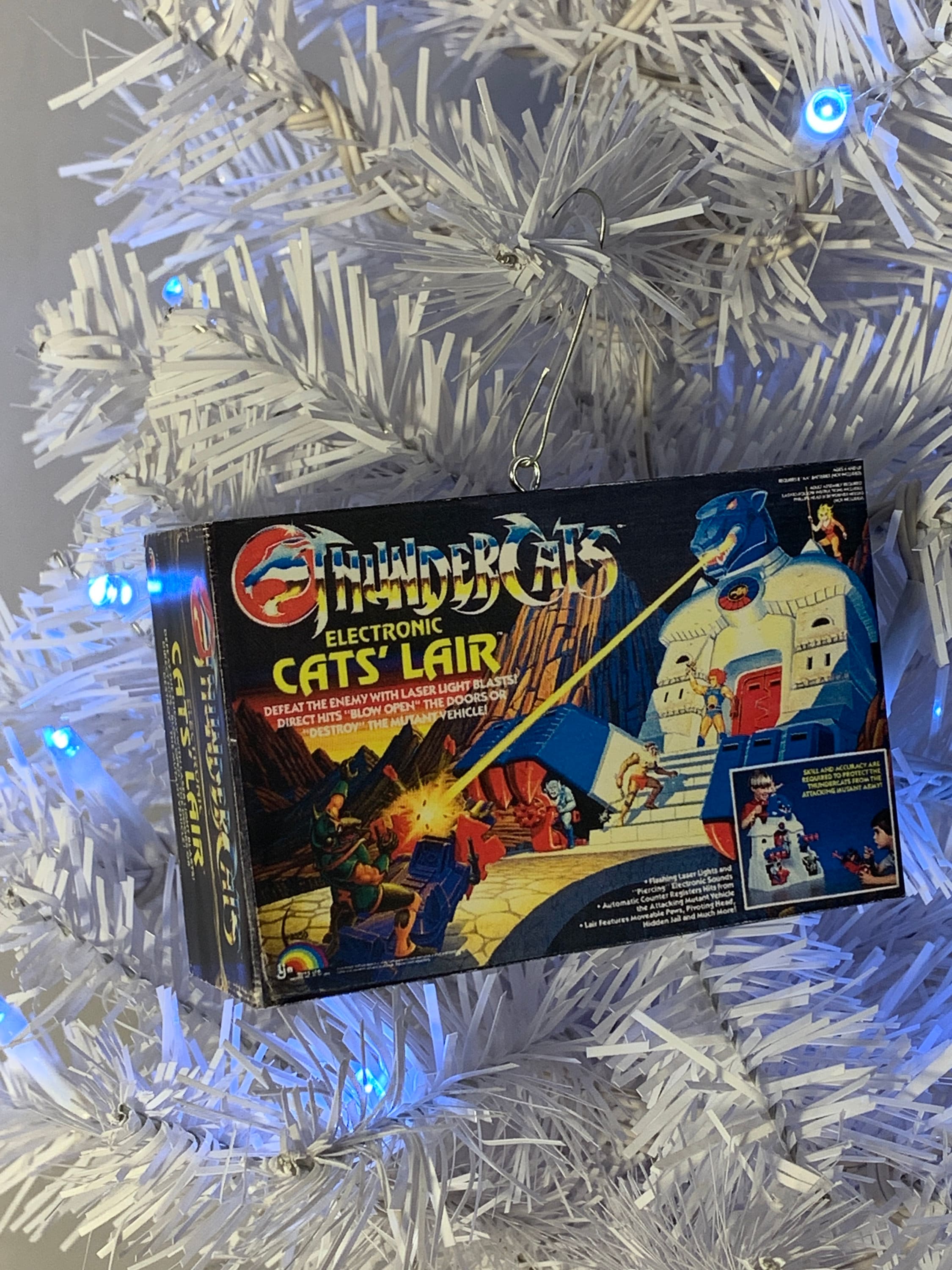 Vintage Original LJN Thundercats Electronic CAT'S LAIR Miniature Toy ...