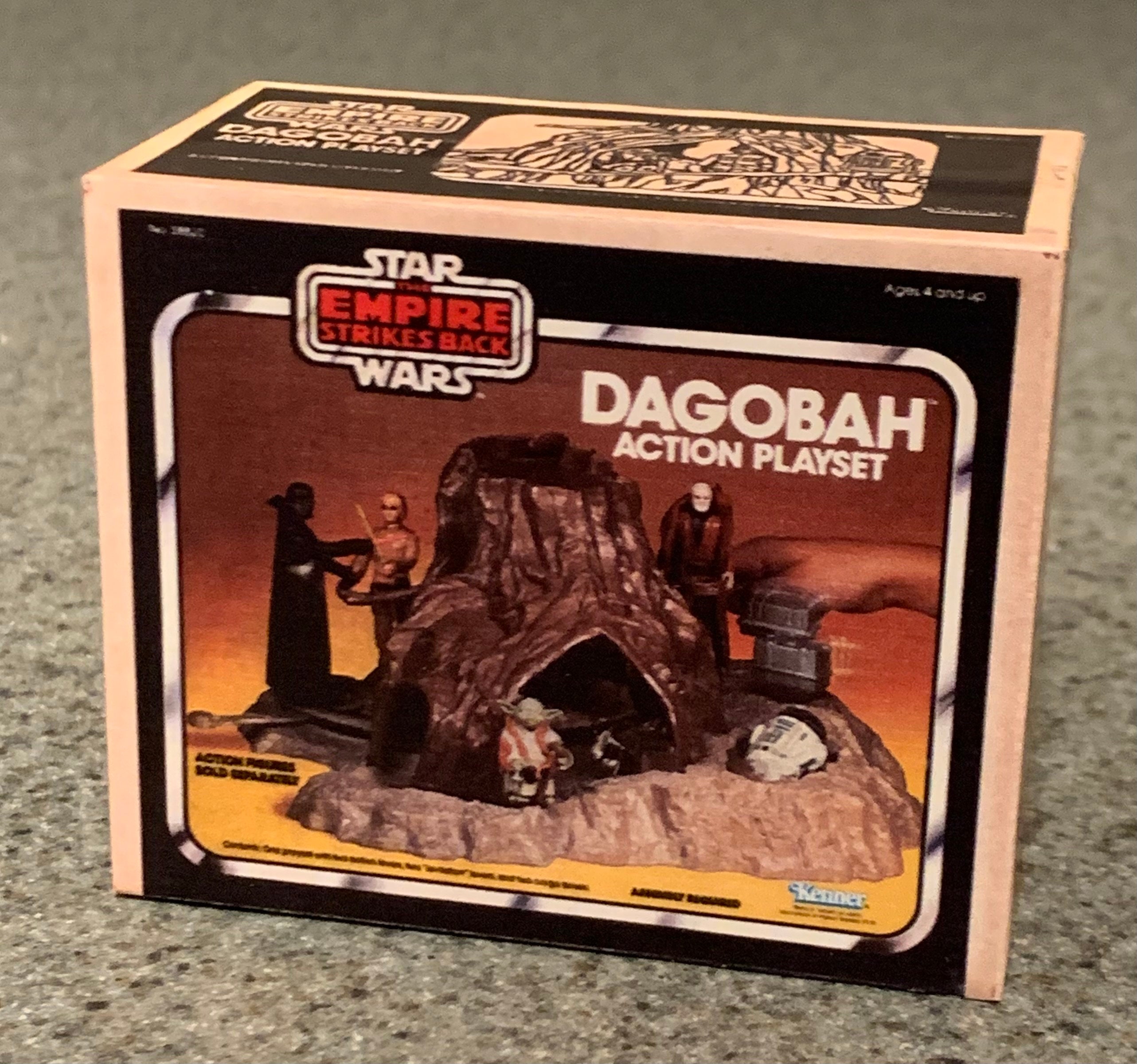 Falcon Star Wars Action Playsets Vintage Kenner Star Wars Dagobah ...