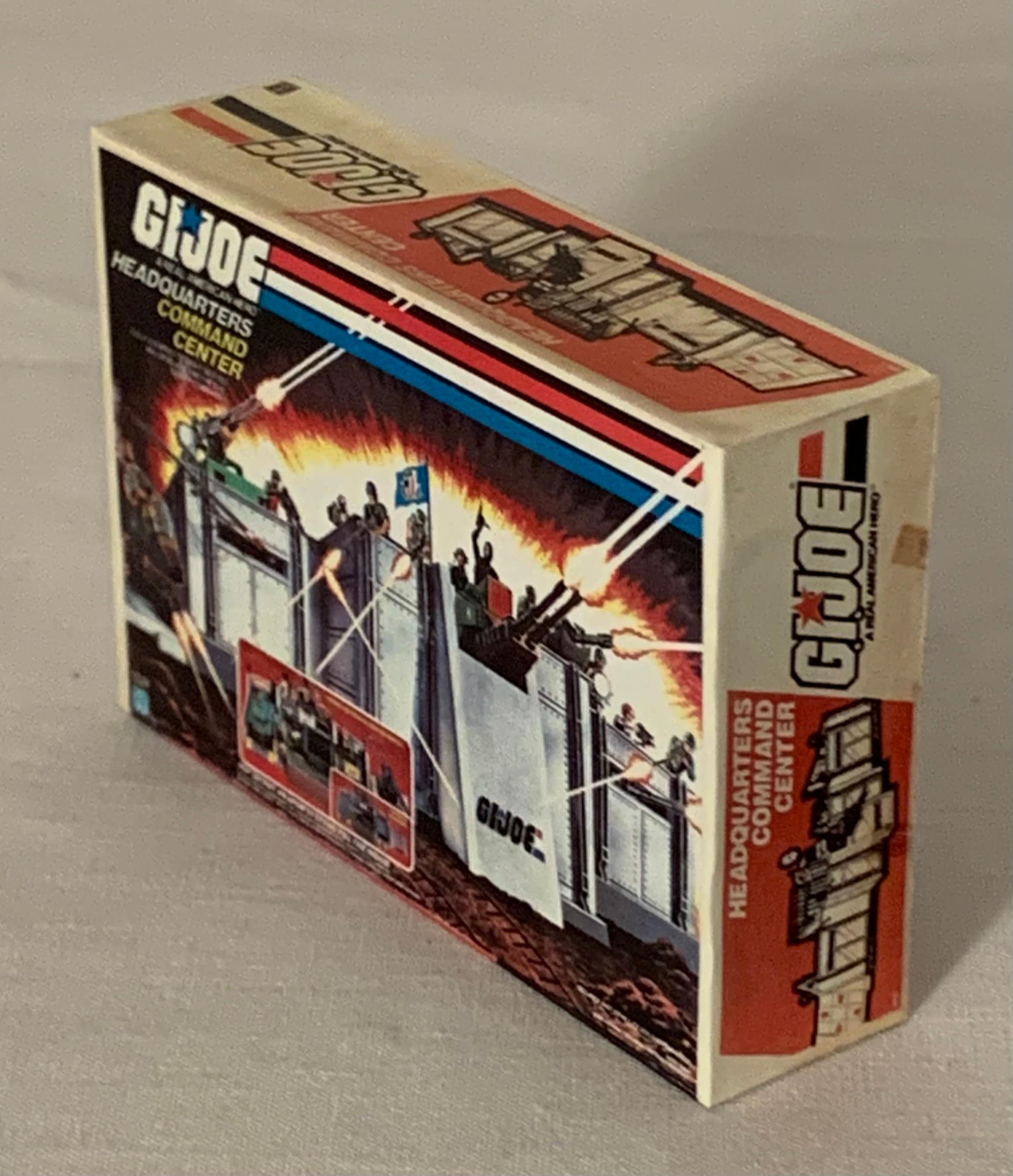 Vintage Original 1980s Hasbro G.I. Joe HEADQUARTERS COMMAND CENTER Toy ...