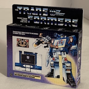 Vintage Original Hasbro G1 Transformers SOUNDWAVE Magnet Miniature Toy ...