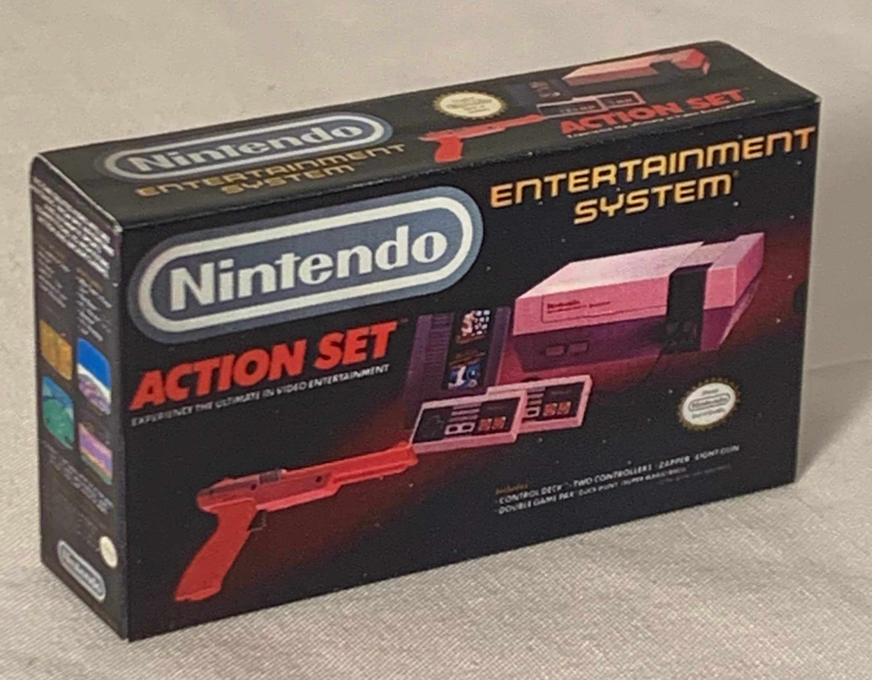 Vintage Original NES Nintendo Entertainment System Action Set ORANGE ...
