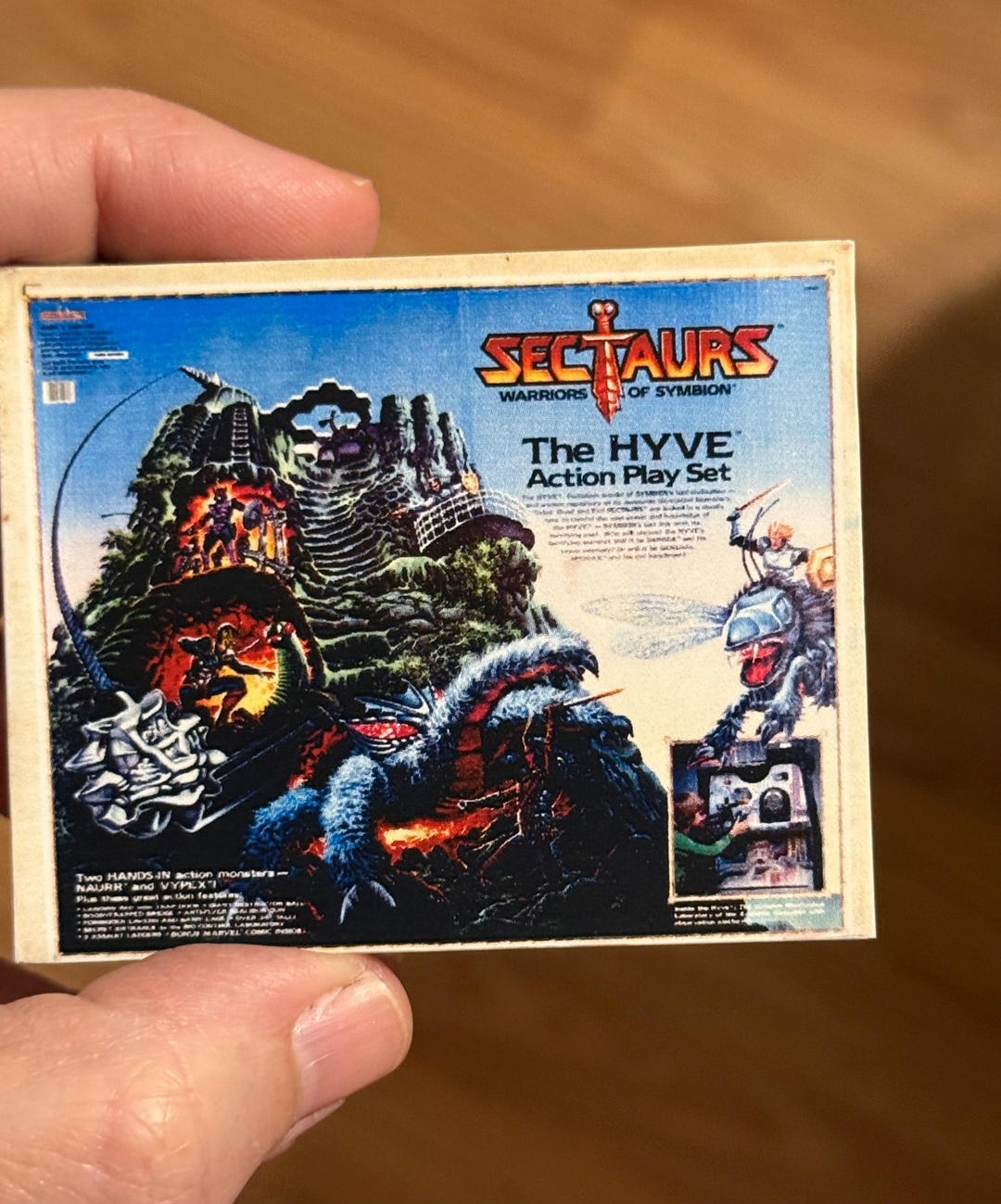 Vintage Original 1980s Remco SECTAURS the Hyve Action Play Set ...