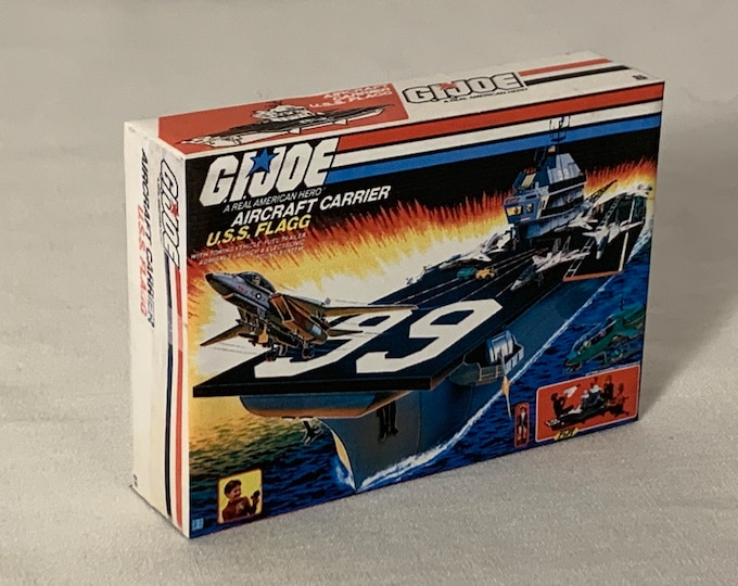 Vintage Original Hasbro 1980s G.I. Joe Aircraft Carrier U.S.S. FLAGG ...