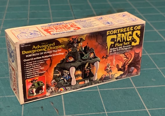 Vintage Original LJN TSR Miniature Dungeons & Dragons Fortress - Etsy