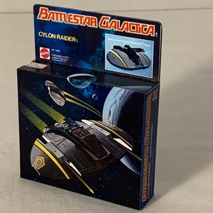 Vintage 1970s Mattel Battlestar Galactica CYLON RAIDER Toy Box ...