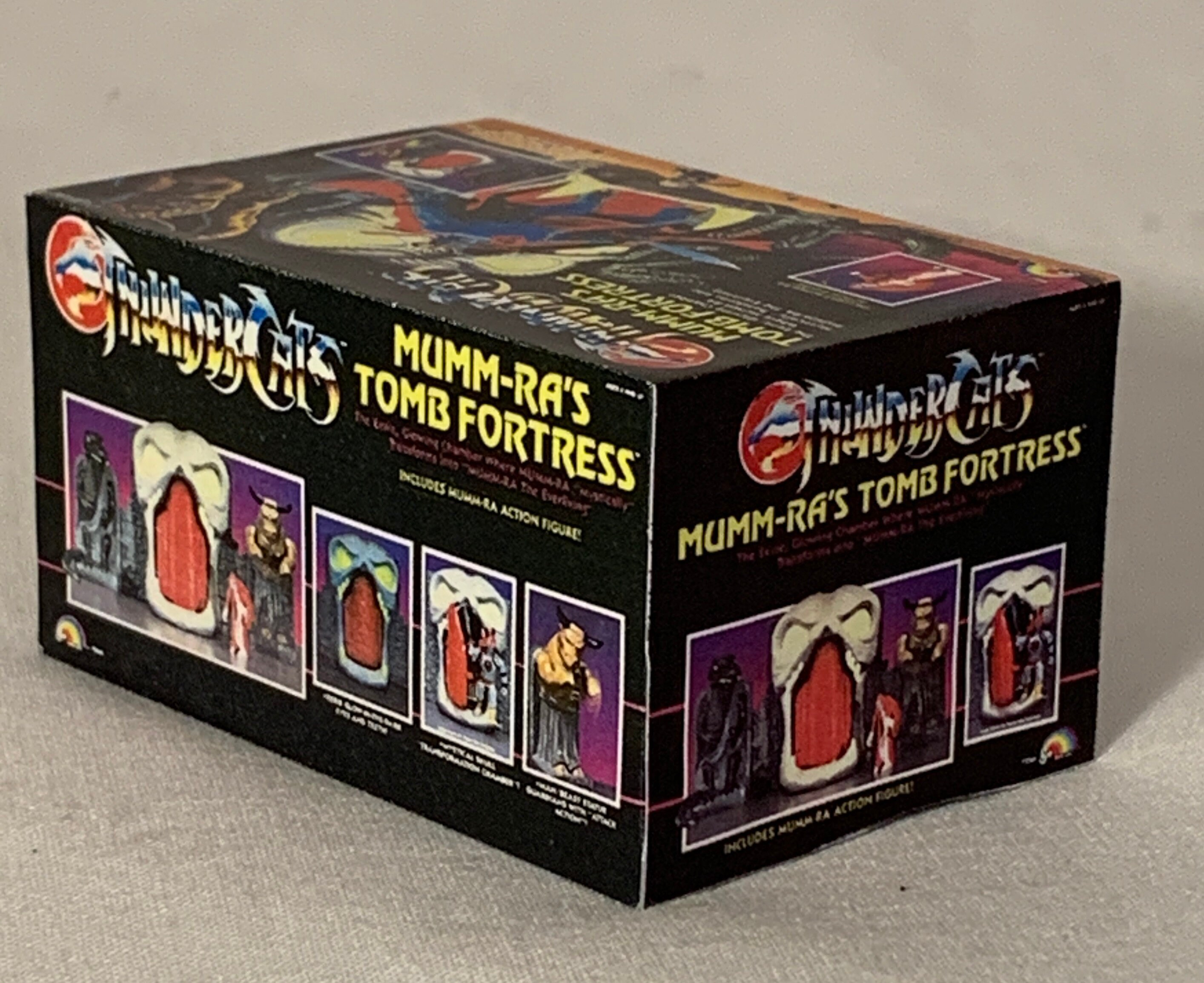 Vintage Original Ljn Thundercats MUMM-RA'S TOMB Fortress Miniature Toy ...