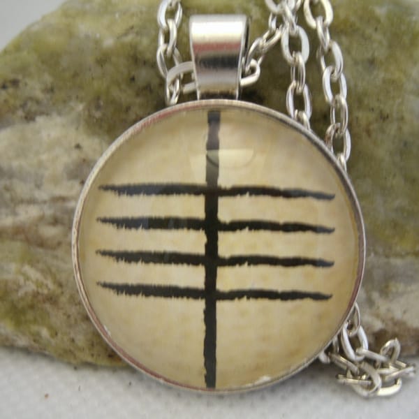 Ogham Pendant - Etsy