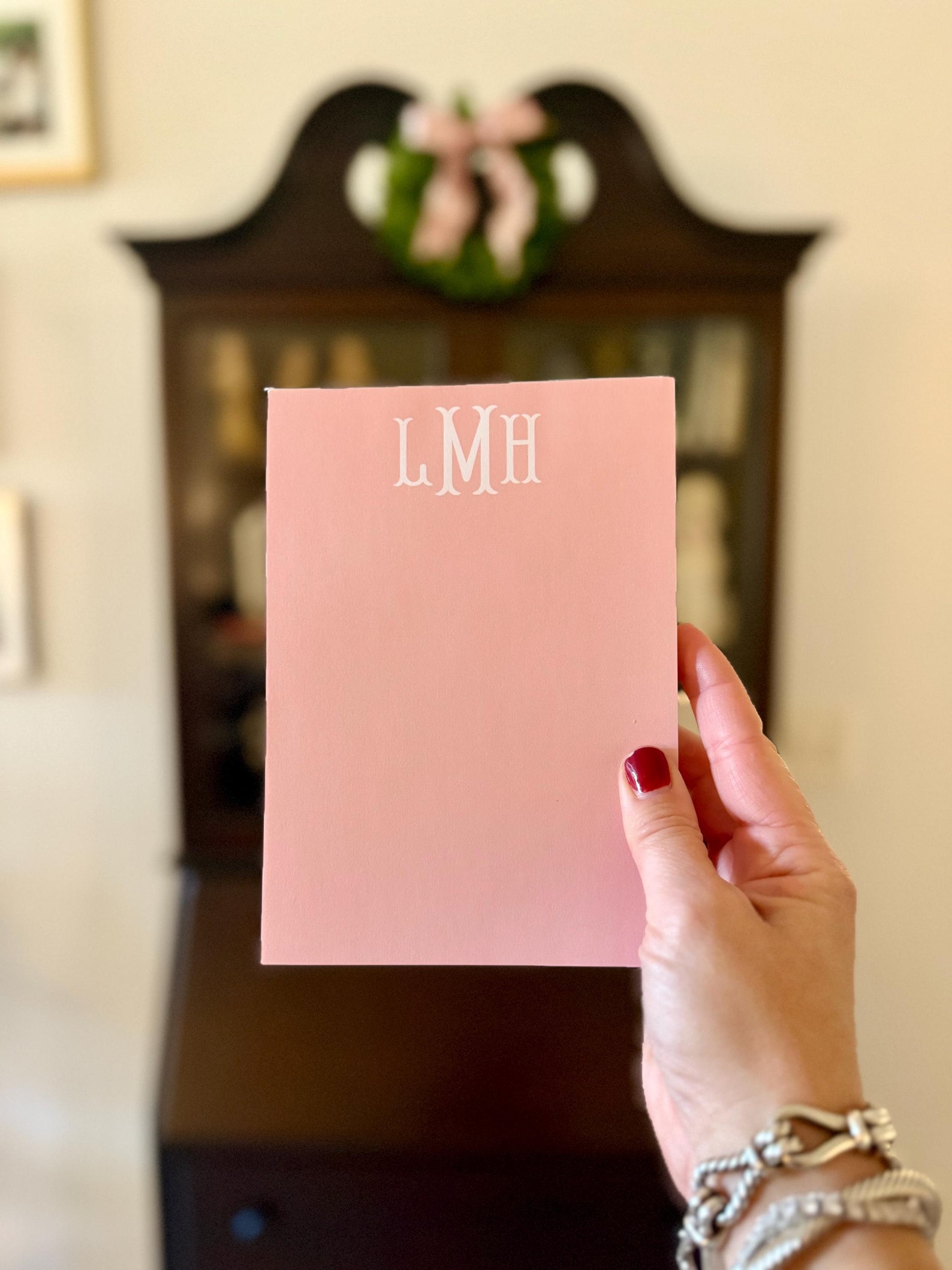 Monogram Notepad | 5x7 Notepad | Customized | Various Colors | Hostess ...