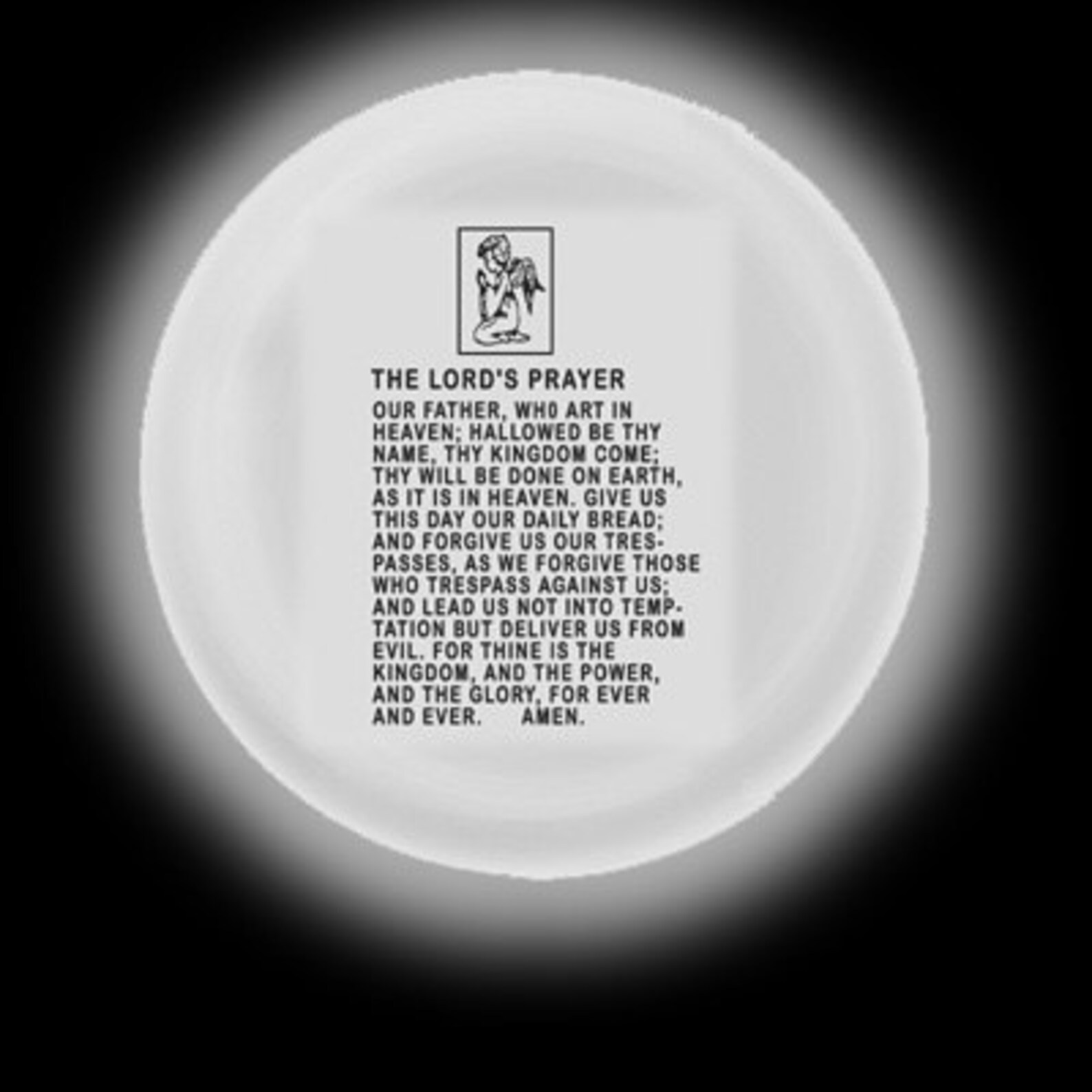 Stanhope Lens Clearly Showing "the Lord's Prayer" - Etsy