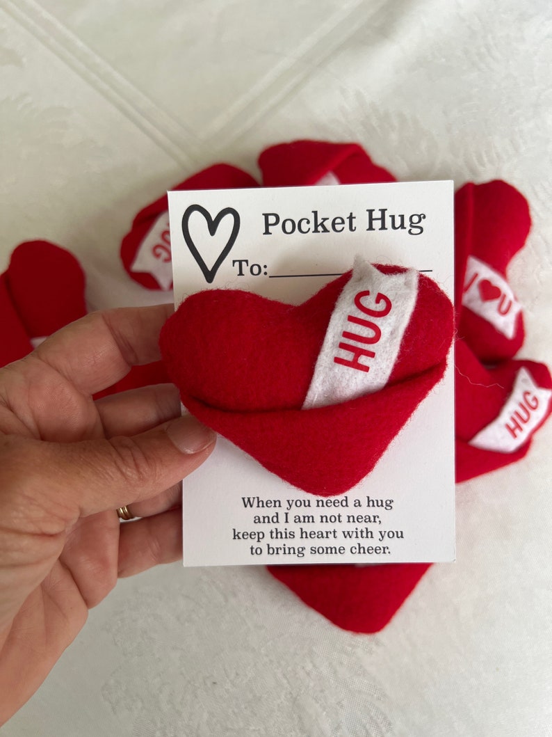Pocket Hug/ Pocket Pal/ Pocket Pet/ Pocket Heart/lunchbox Note - Etsy