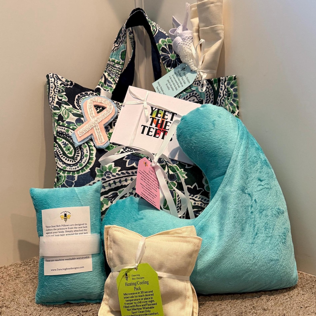 Top Surgery Recovery Gift Set: Comfort Pillows, Drain Holders & Tote - Etsy