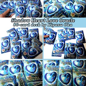 80 CARDS Shadow Heart Love Oracle | Deck of Love Notes | Gifts for Him ...