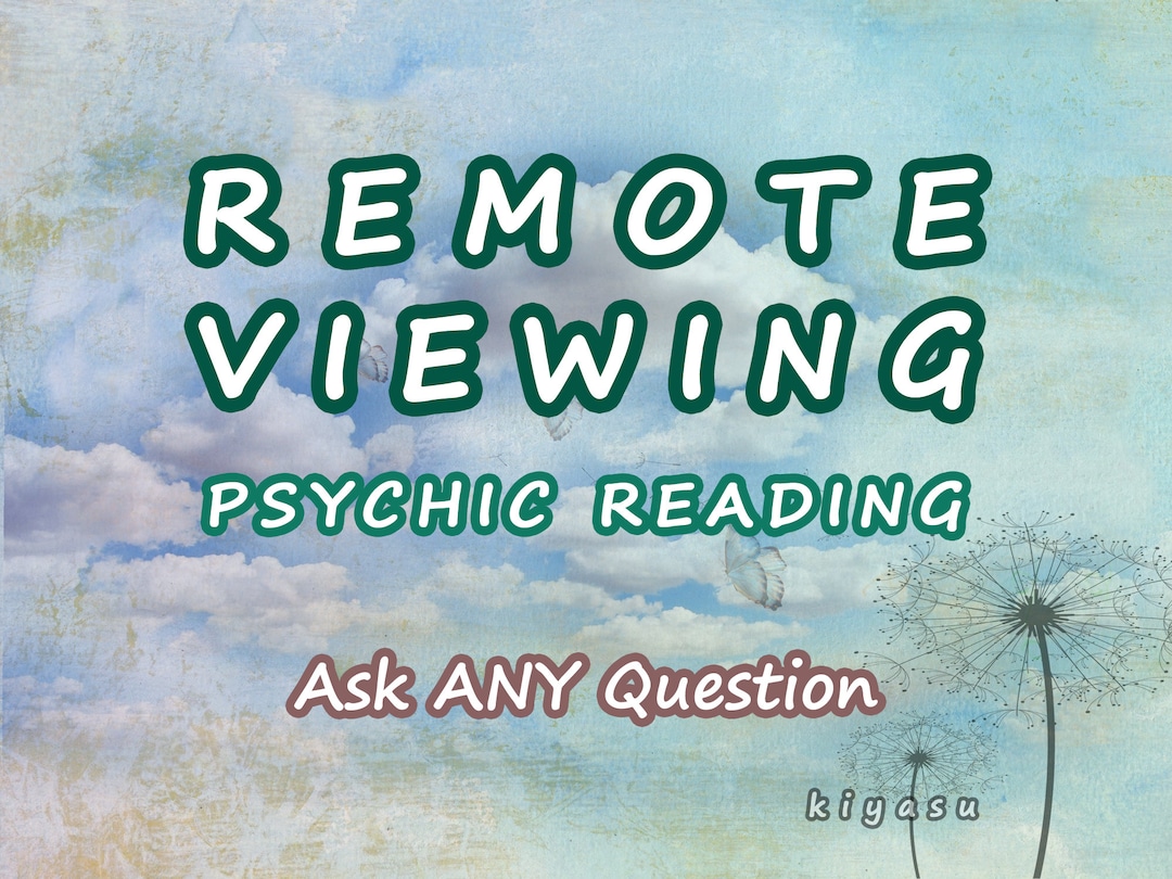 Remote Viewing Psychic Reading Present, Past, or Future Timeline Love ...