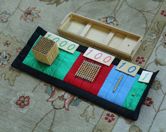 11: Montessori Place Value Mat - Etsy