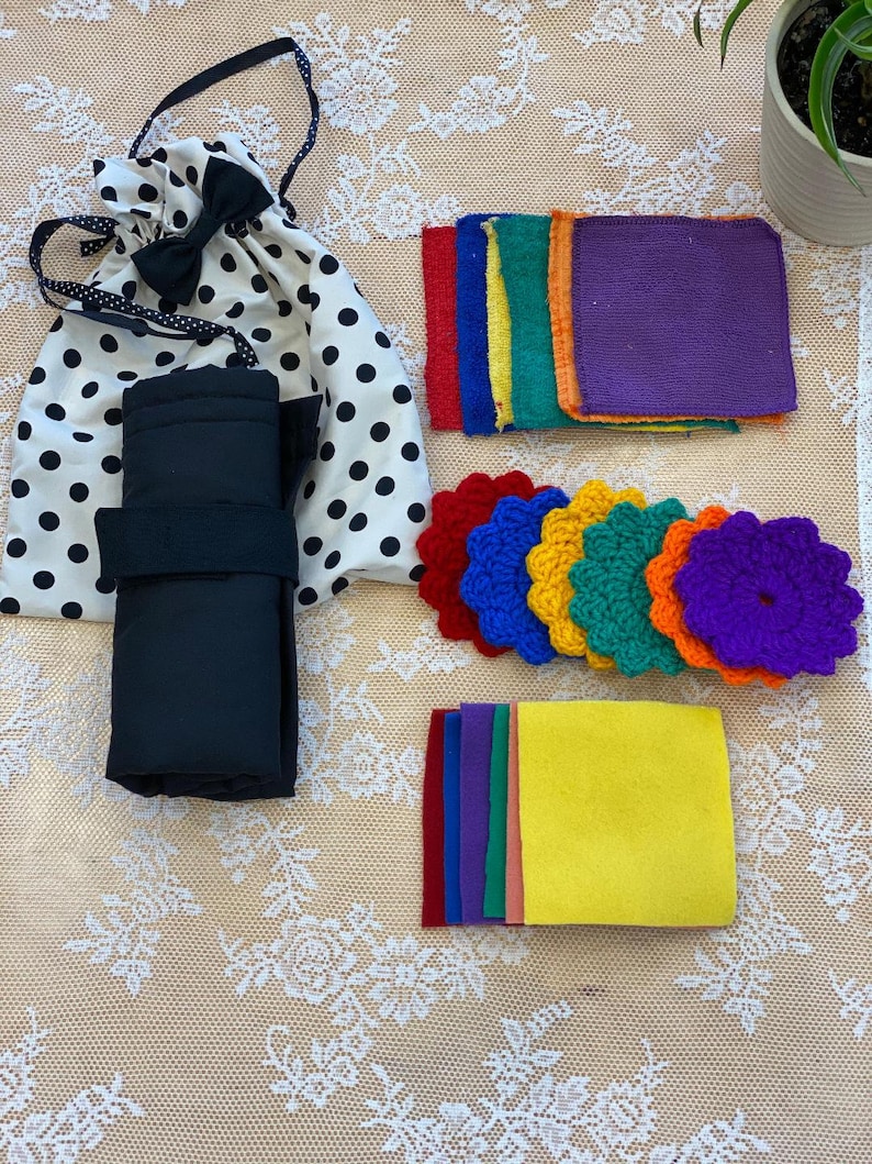 09: Montessori Color Sorting Activity Mat - Etsy
