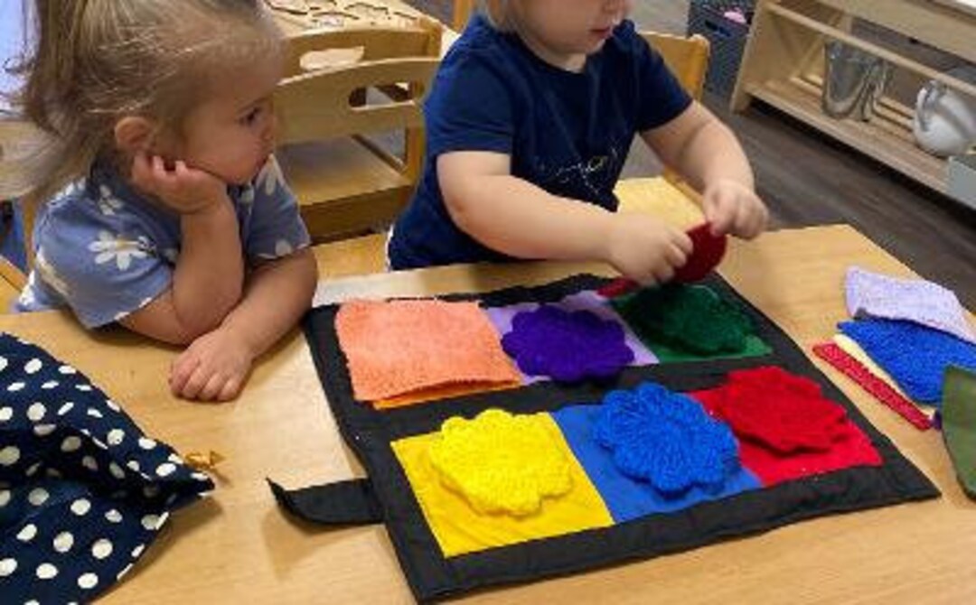 09: Montessori Color Sorting Activity Mat - Etsy