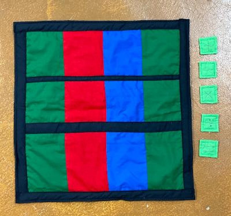 05: Montessori Math Mat for Stamp Game or Addition - Etsy