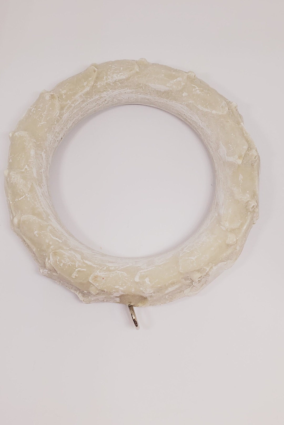Leaf Design 3" Resin Drapery Ring With Eyelet - Unfinished Sold per ...