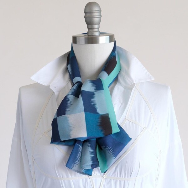 Blue Scarves - Etsy