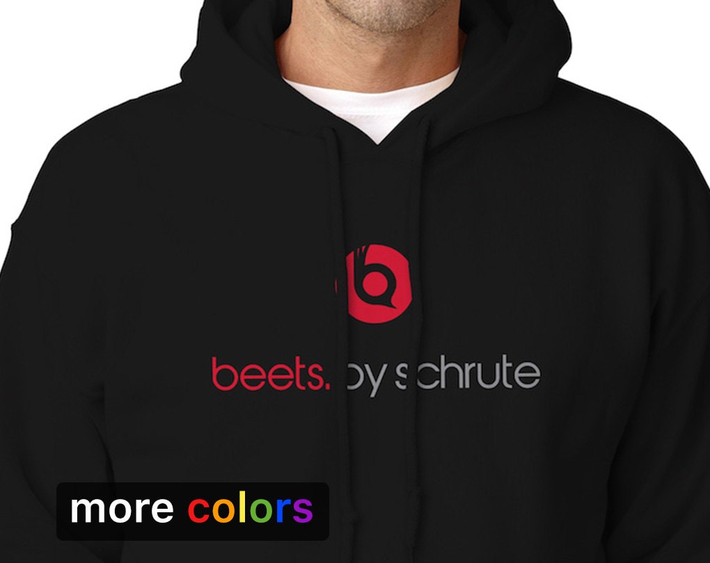 BEETS BY SCHRUTE Adult Hooded Sweatshirt Dwight Schrute from | Etsy