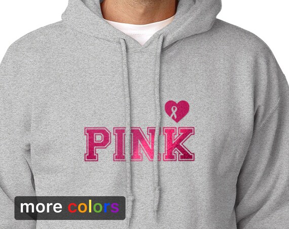 Adult Beautiful Foil Graphic / PINK breast Cancer | Etsy