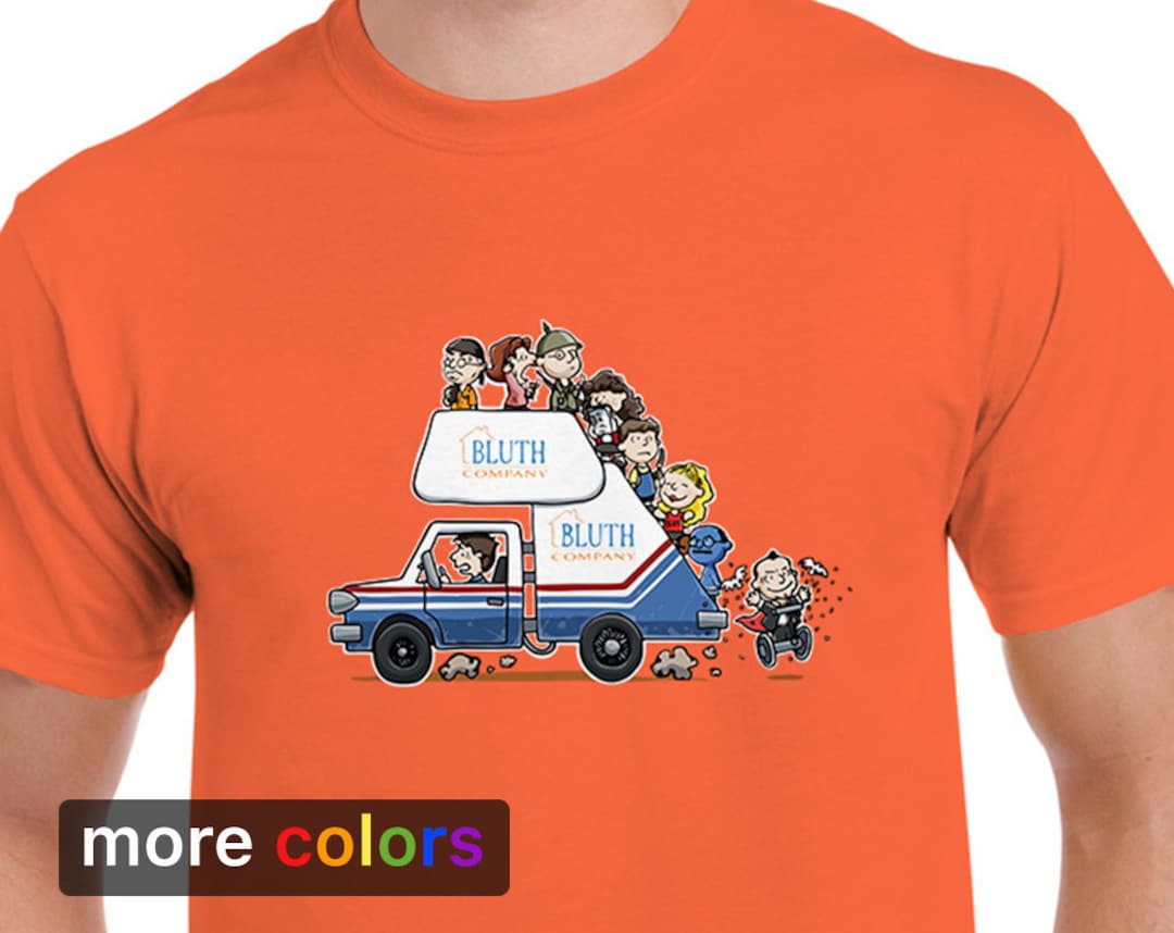 ARRESTED DEVELOPMENT Bluth Company Mens T-shirt, Buster Michael Tobias ...