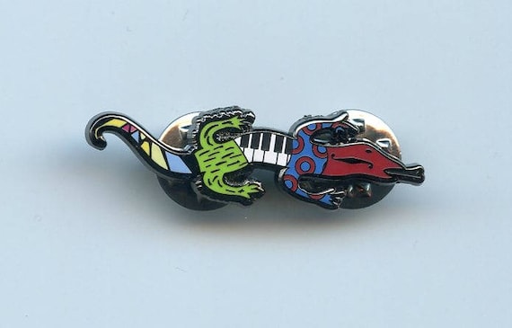 Phish Lizards Pin Etsy