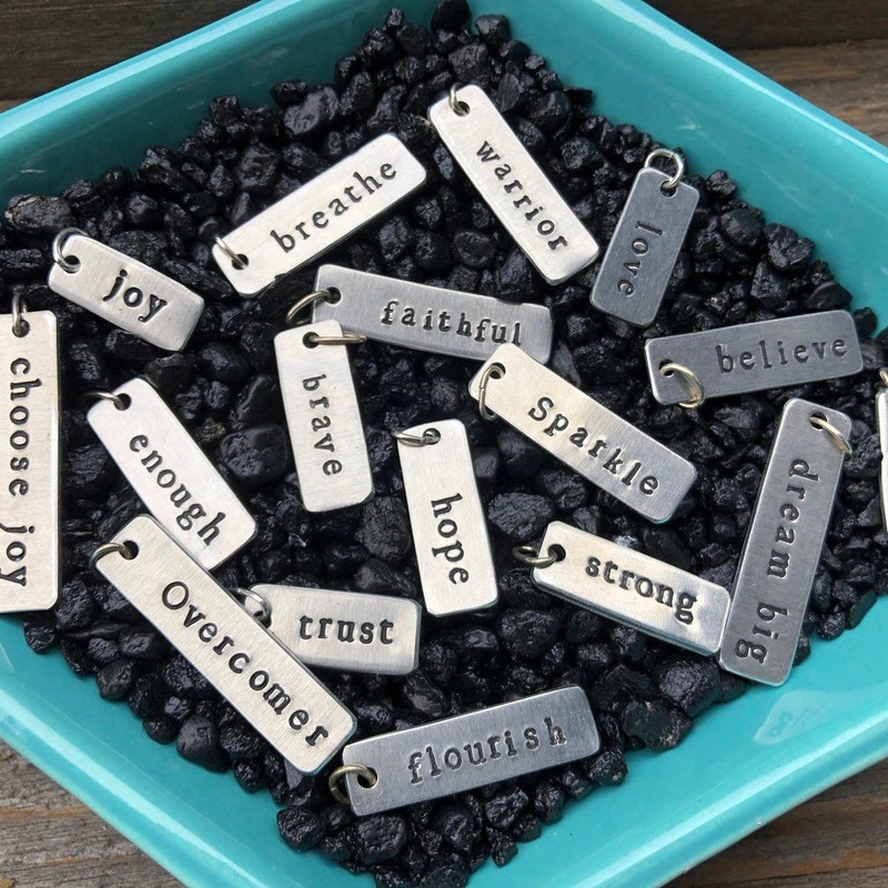Word Charms - Etsy
