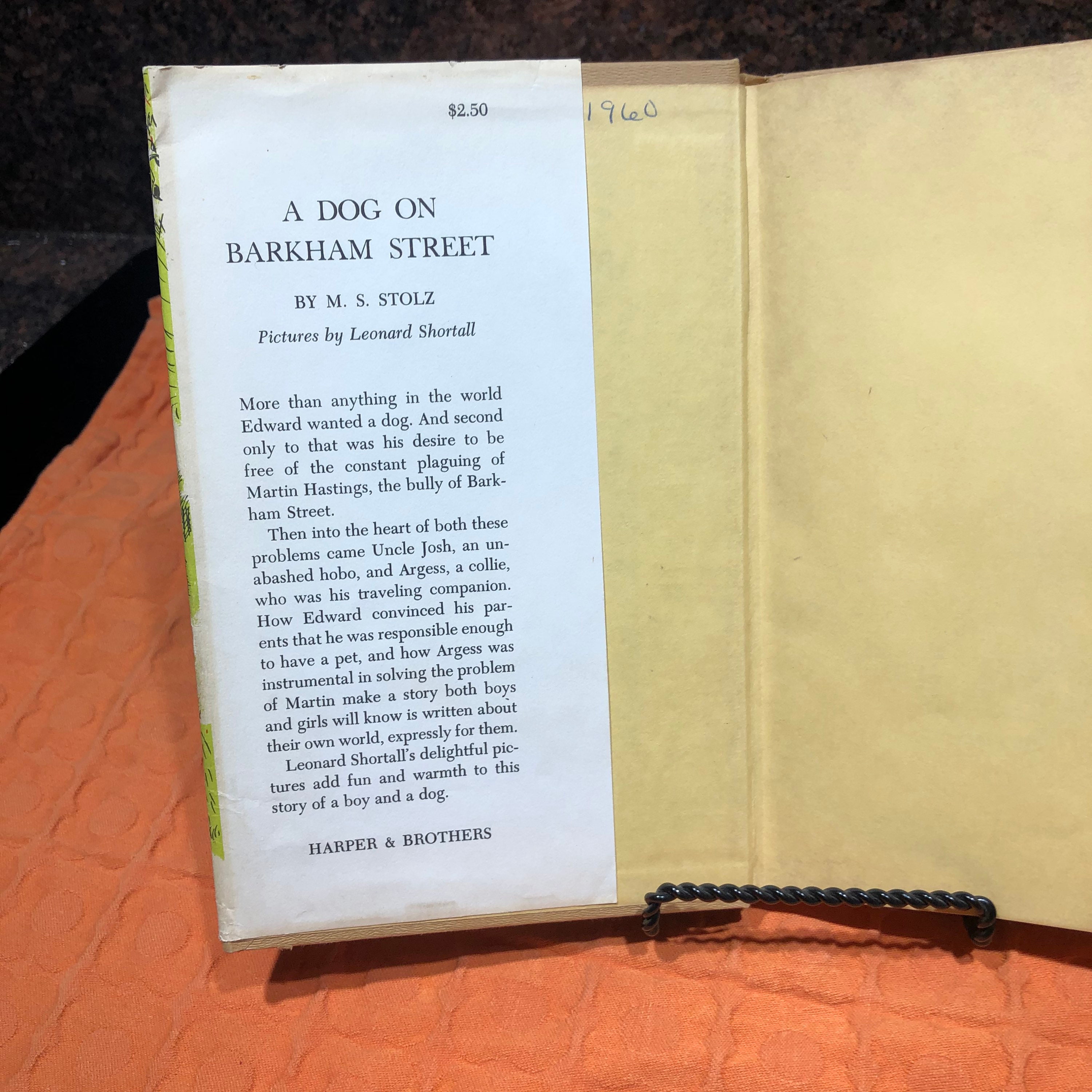 A Dog on Barkham Street Novel by Mary Stolz FREE SHIPPING - Etsy