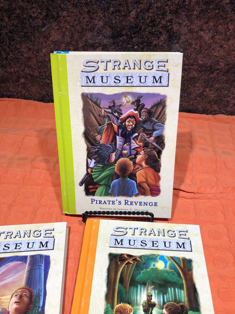 Strange Museum Book Series Four Book Set by Jahnna N. Malcolm - Etsy