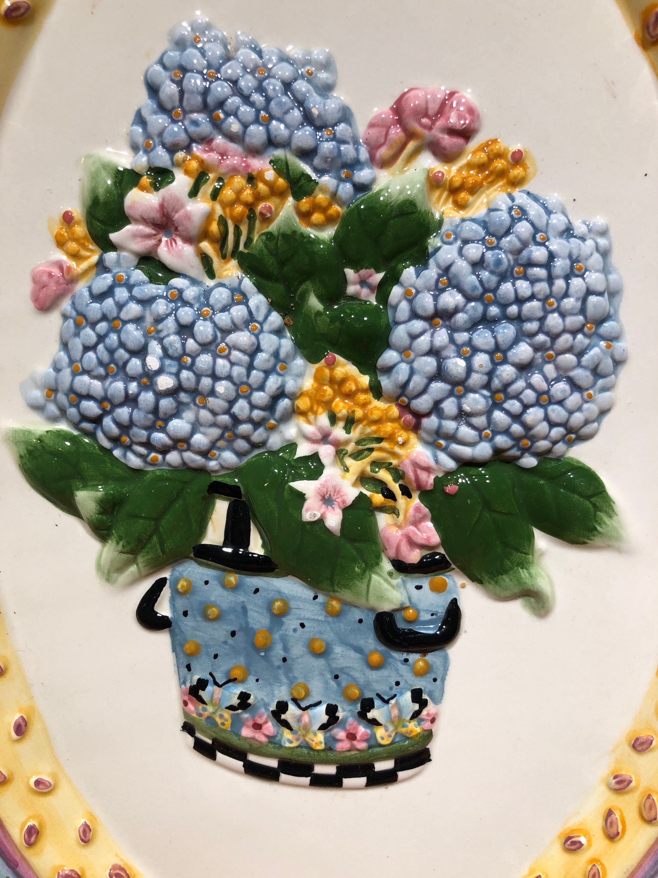 Collectibles Collectible Plates Sakura Debbie Mumm Hydrangea Spring ...