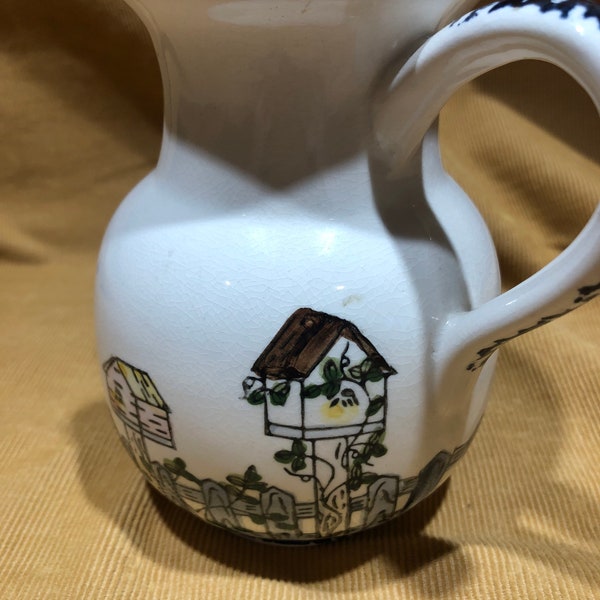 Ceramic Pitcher Bird - Etsy