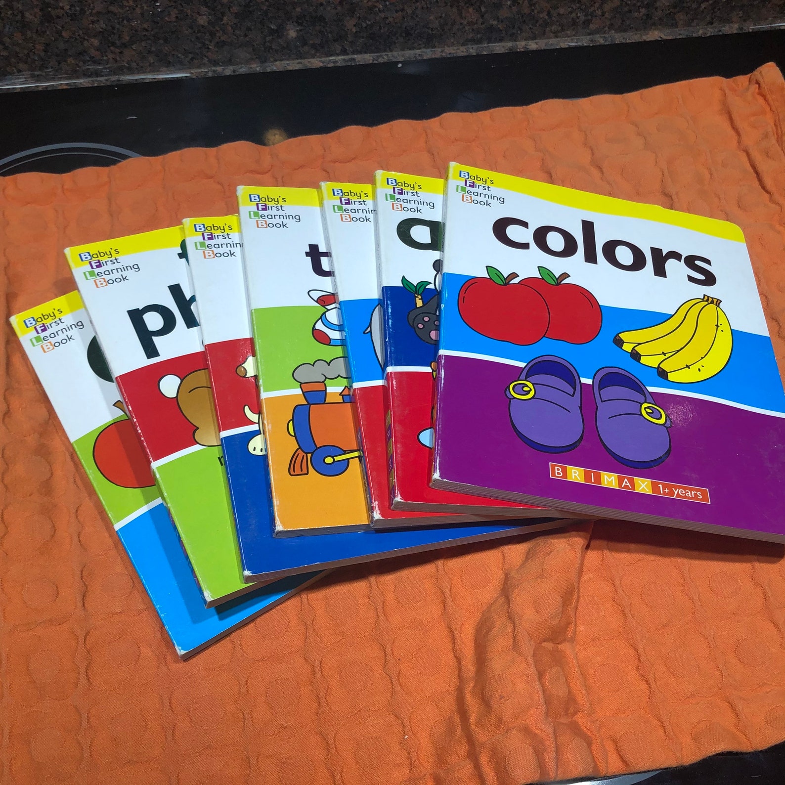 Babys First Learning Box Set 8 Early Learning Concept Board Books in a ...