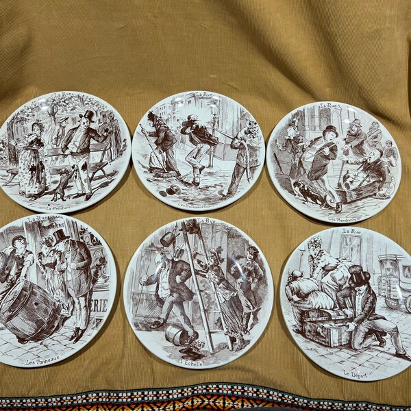 French Wall Plates - Etsy